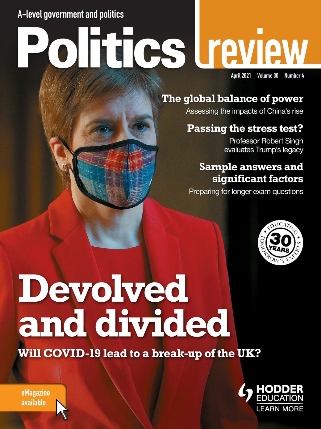 Politics Review 2021-04-01 - Hodder Education Magazines