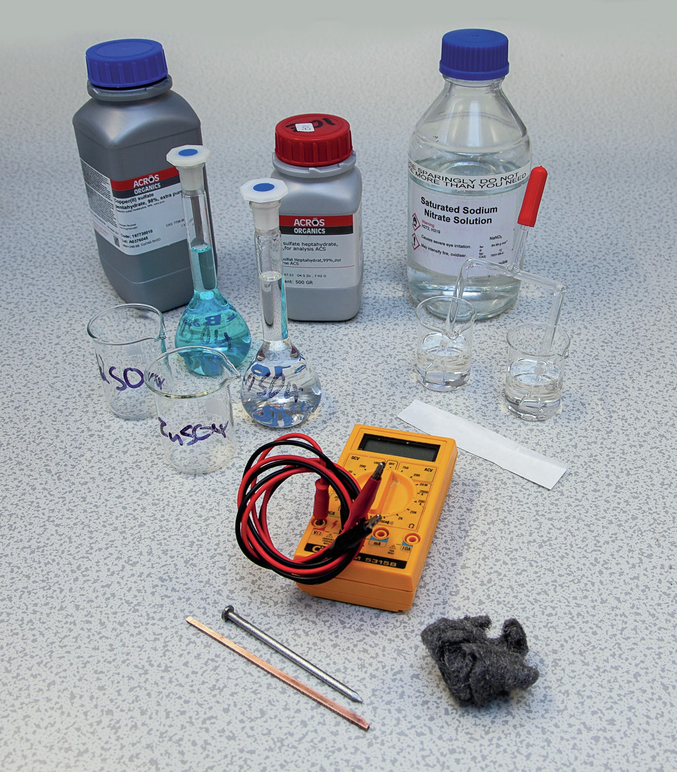 Constructing an electrochemical cell - Hodder Education Magazines