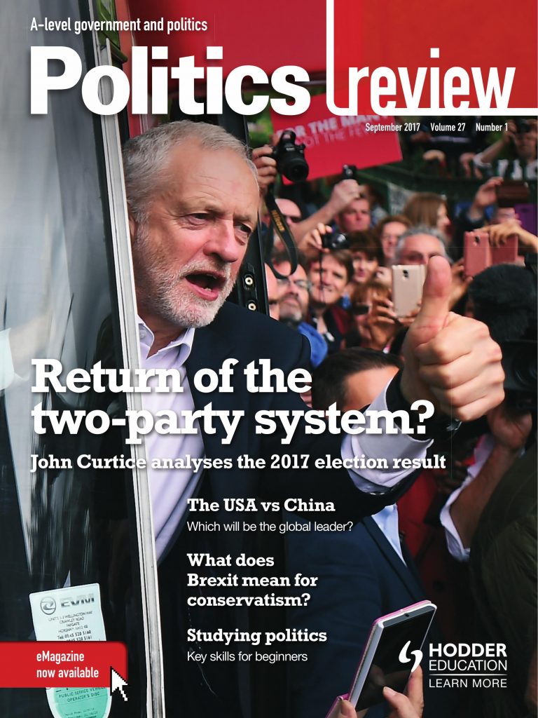 Politics Review 2017-09-01 - Hodder Education Magazines