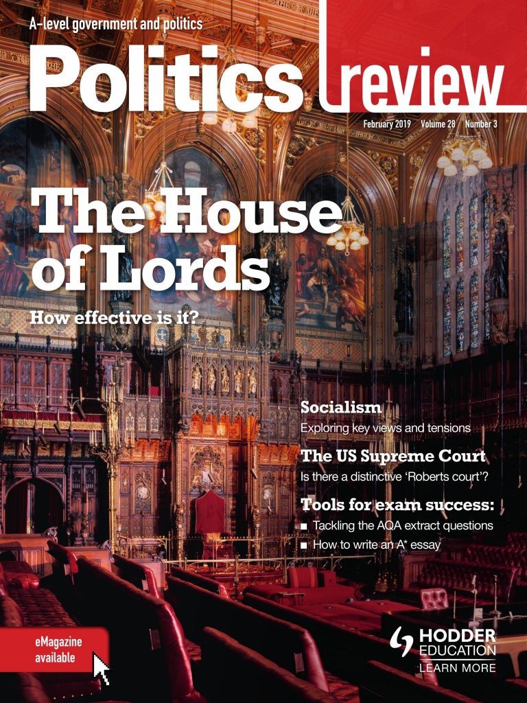 Politics Review 2019-02-01 - Hodder Education Magazines