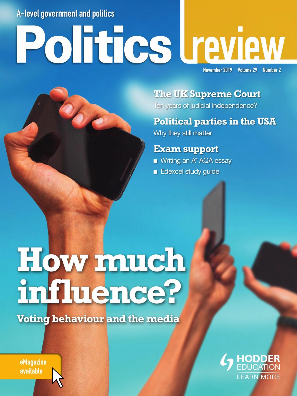 Politics Review 2019-11-01 - Hodder Education Magazines