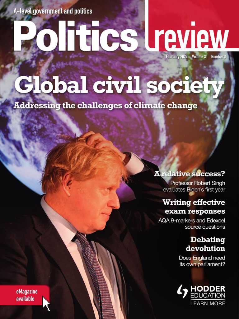 Politics Review 2022-02-01 - Hodder Education Magazines