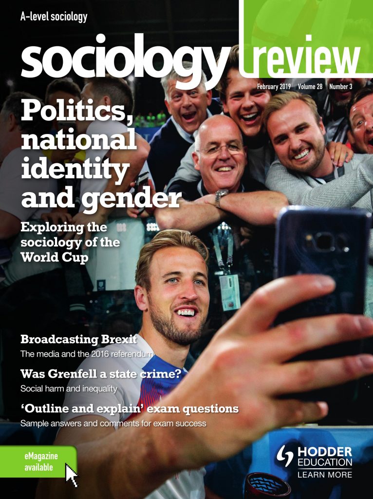 Sociology Review 2019-02-01 - Hodder Education Magazines