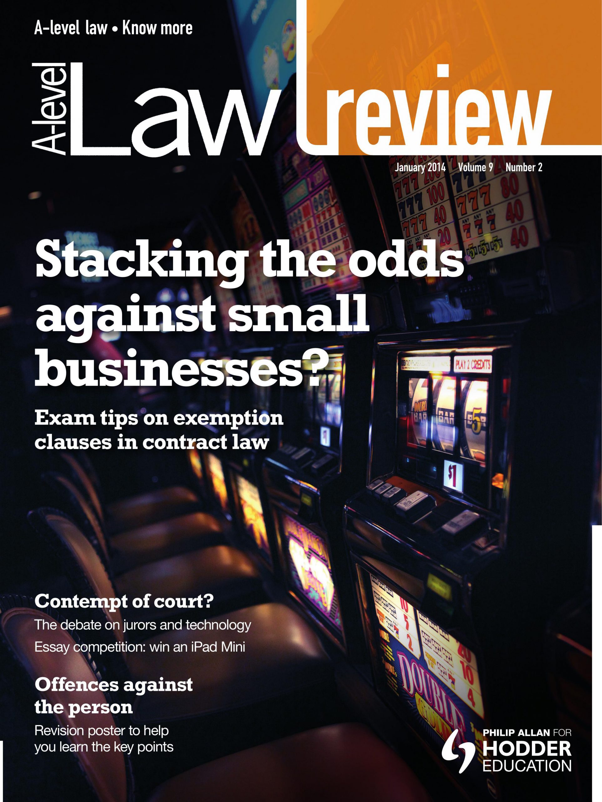 Law review - Hodder Education Magazines