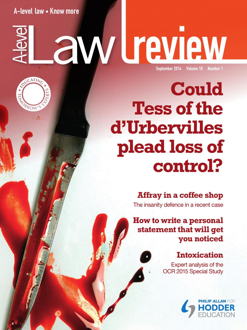 A-Level Law Review 2014-09-01 - Hodder Education Magazines