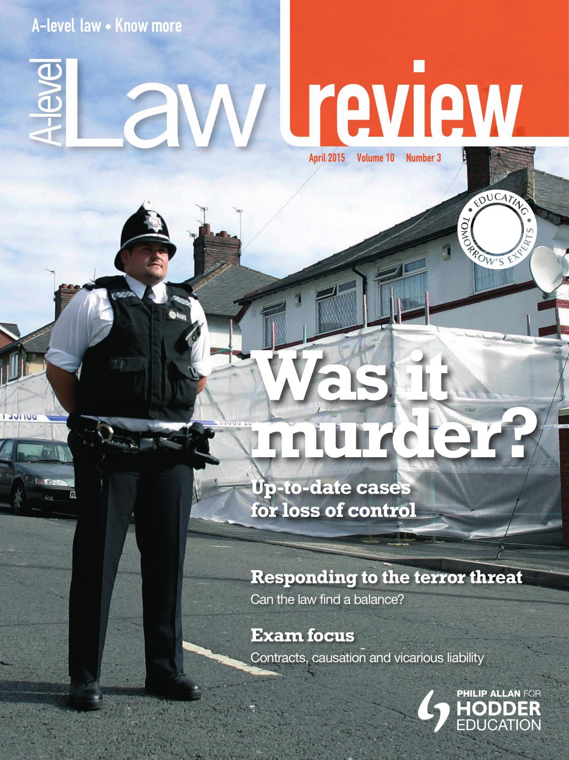 A-Level Law Review 2015-04-01 - Hodder Education Magazines