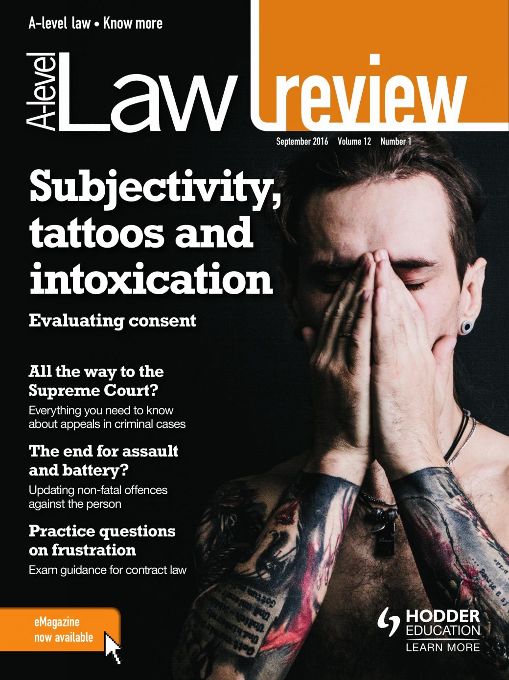 A-Level Law Review 2016-09-01 - Hodder Education Magazines