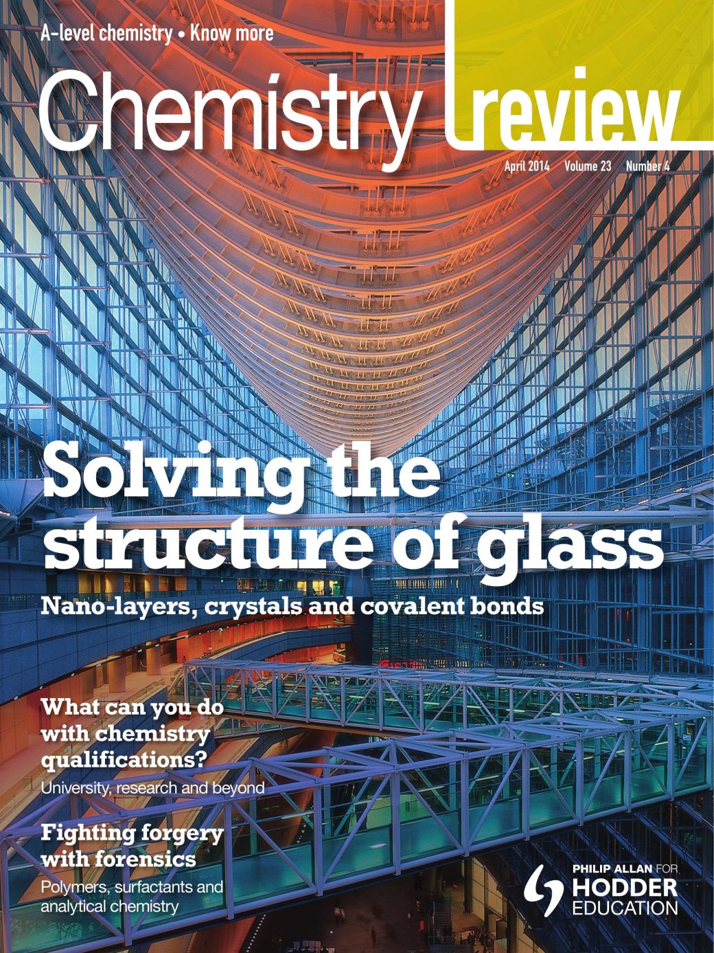 Chemistry Review 2014-04-01 - Hodder Education Magazines