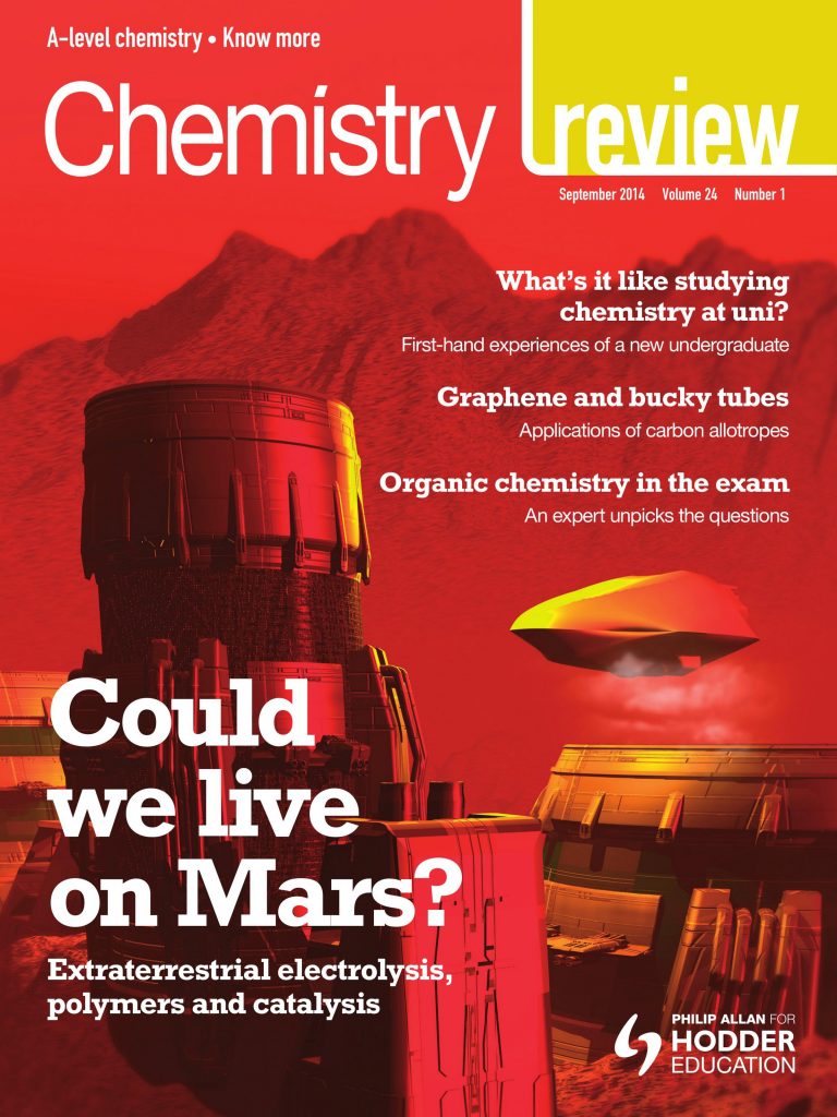 Chemistry Review 2014-09-01 - Hodder Education Magazines