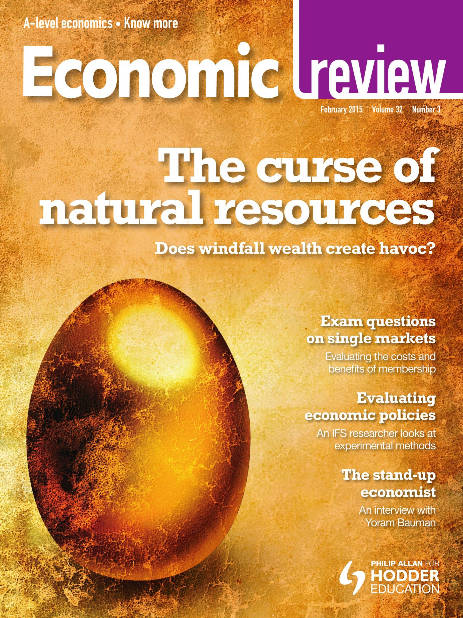 Economic Review 2015-02-01 - Hodder Education Magazines