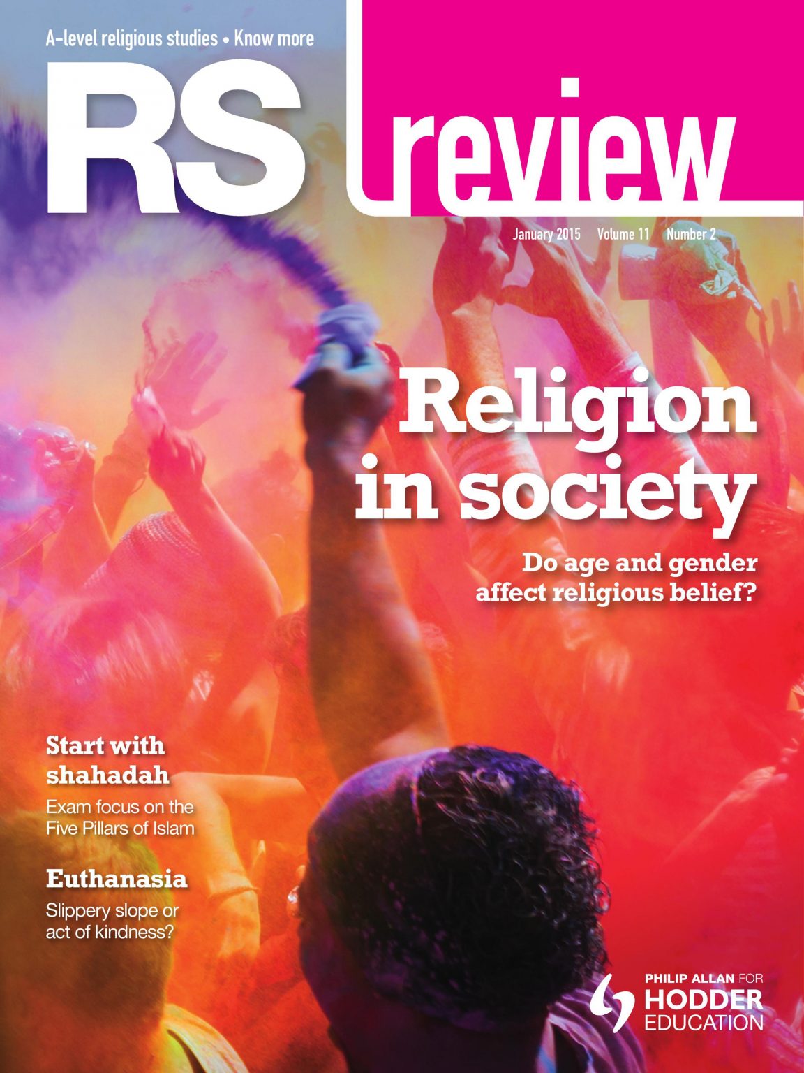 Religious Studies Review 2015-01-01 - Hodder Education Magazines