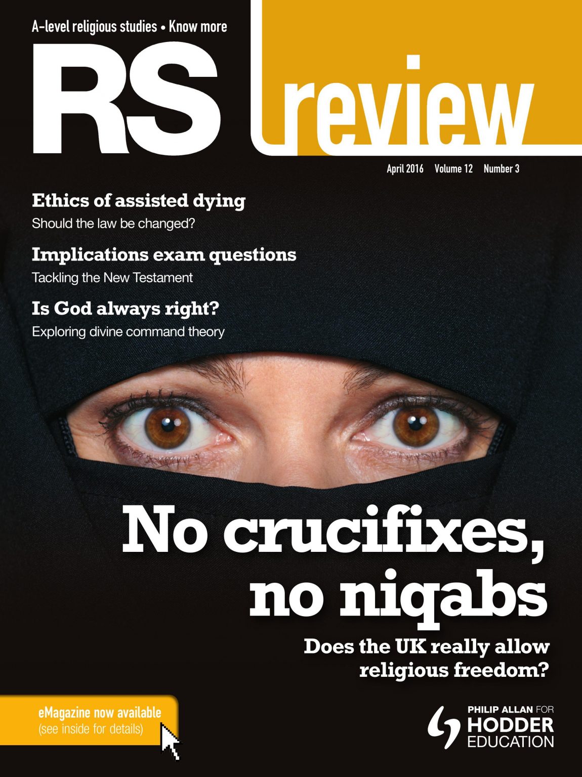 Religious Studies Review 2016-04-01 - Hodder Education Magazines