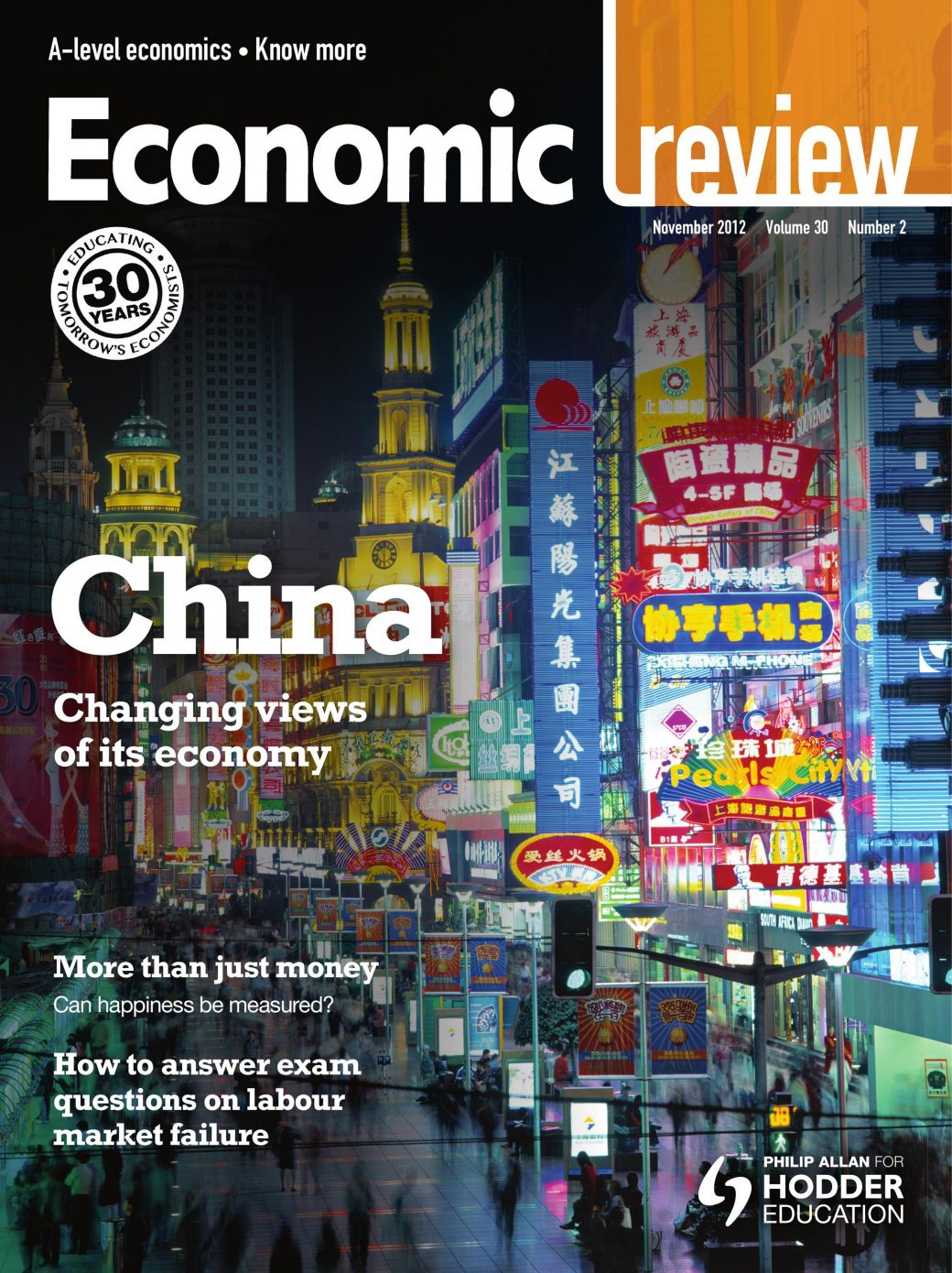 Economic Review 2012-11-01 - Hodder Education Magazines