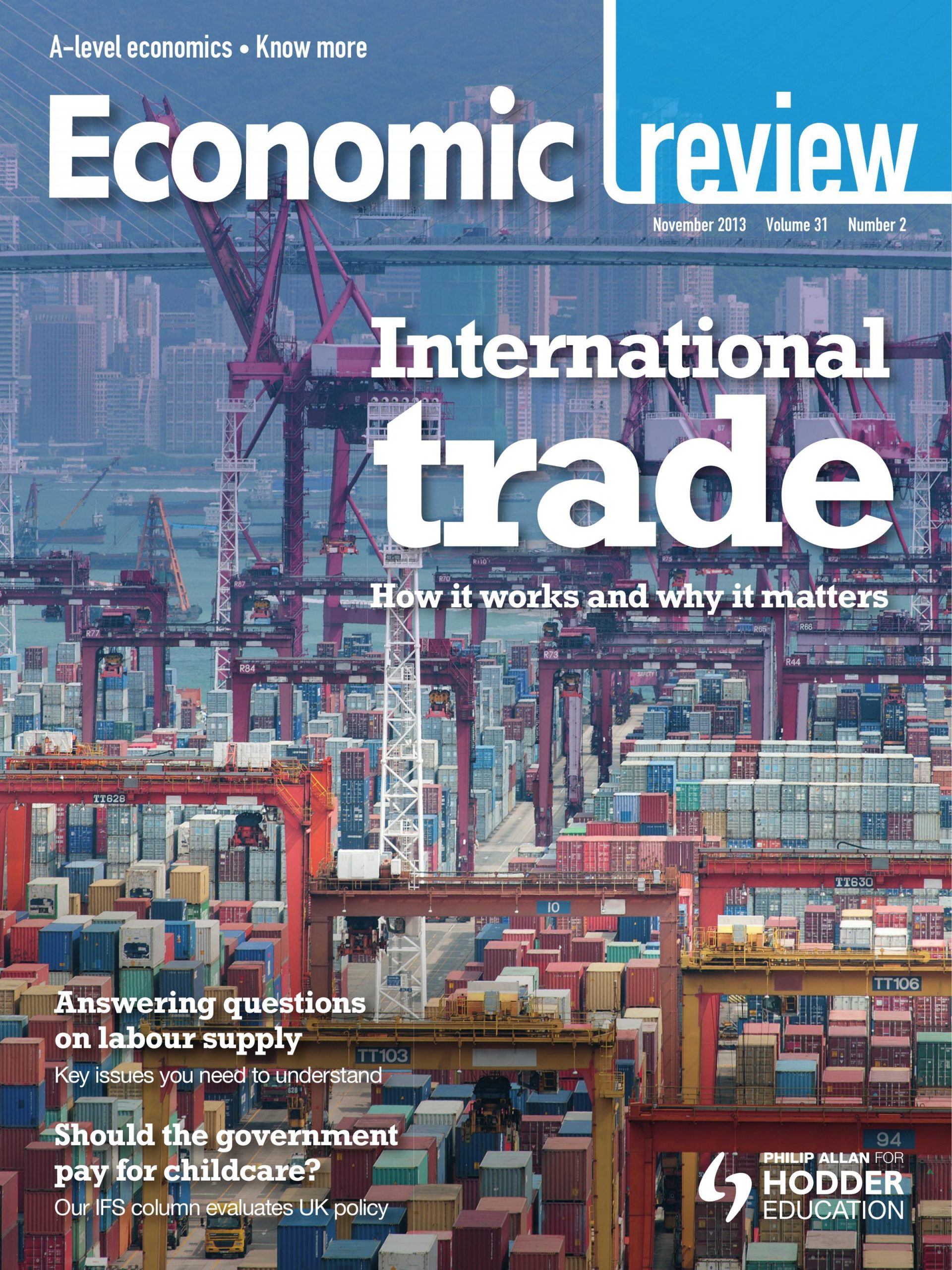 Economic Review 2013-11-01 - Hodder Education Magazines