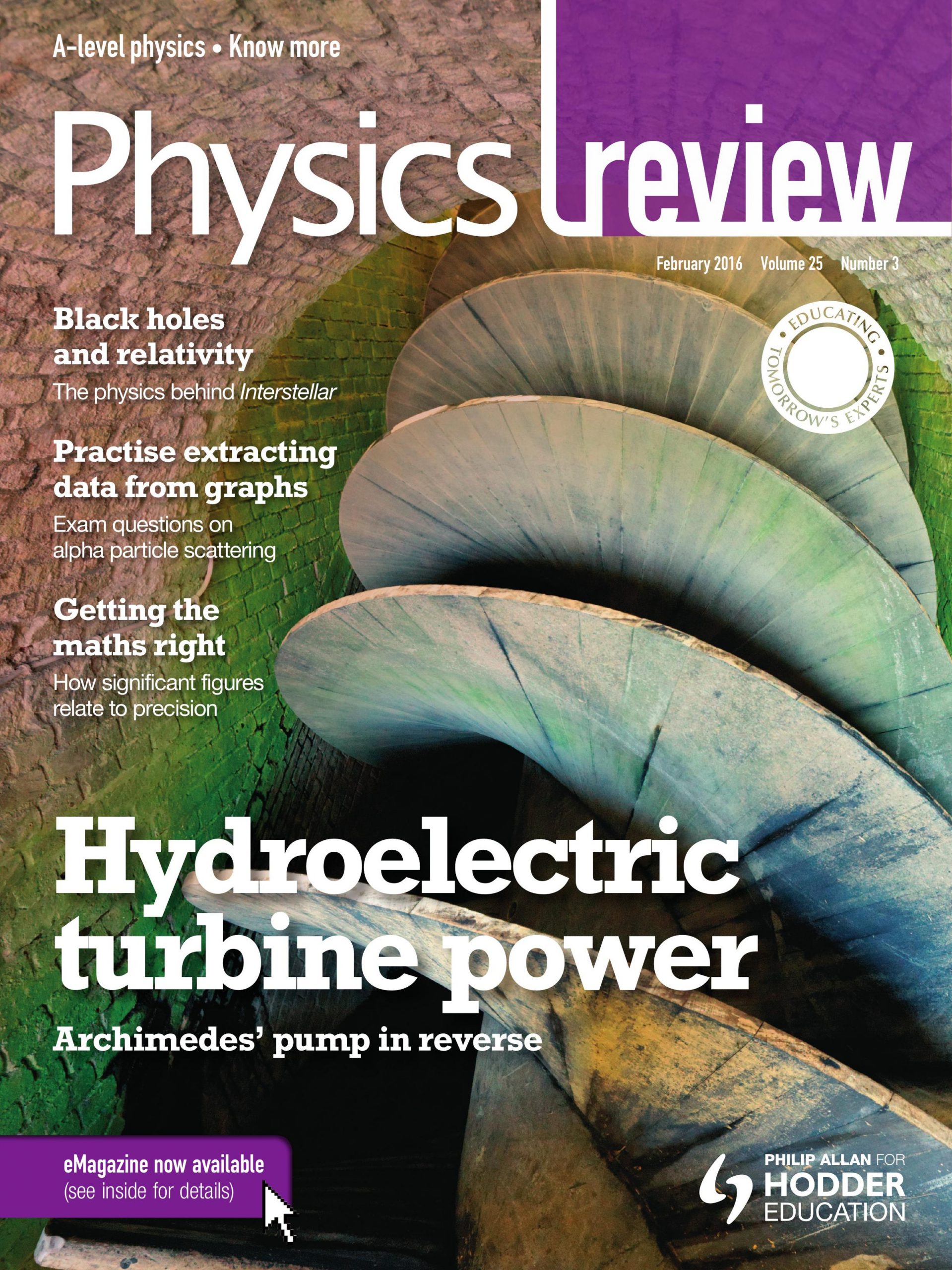 Physics Review 2016-02-01 - Hodder Education Magazines