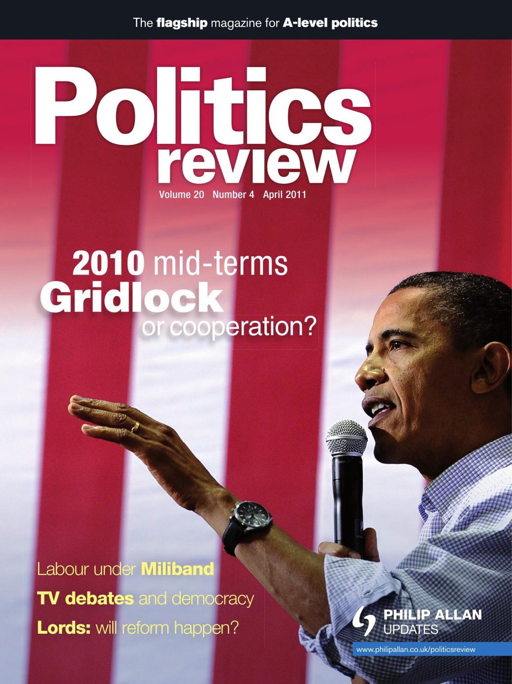 Politics Review 2011-04-01 - Hodder Education Magazines