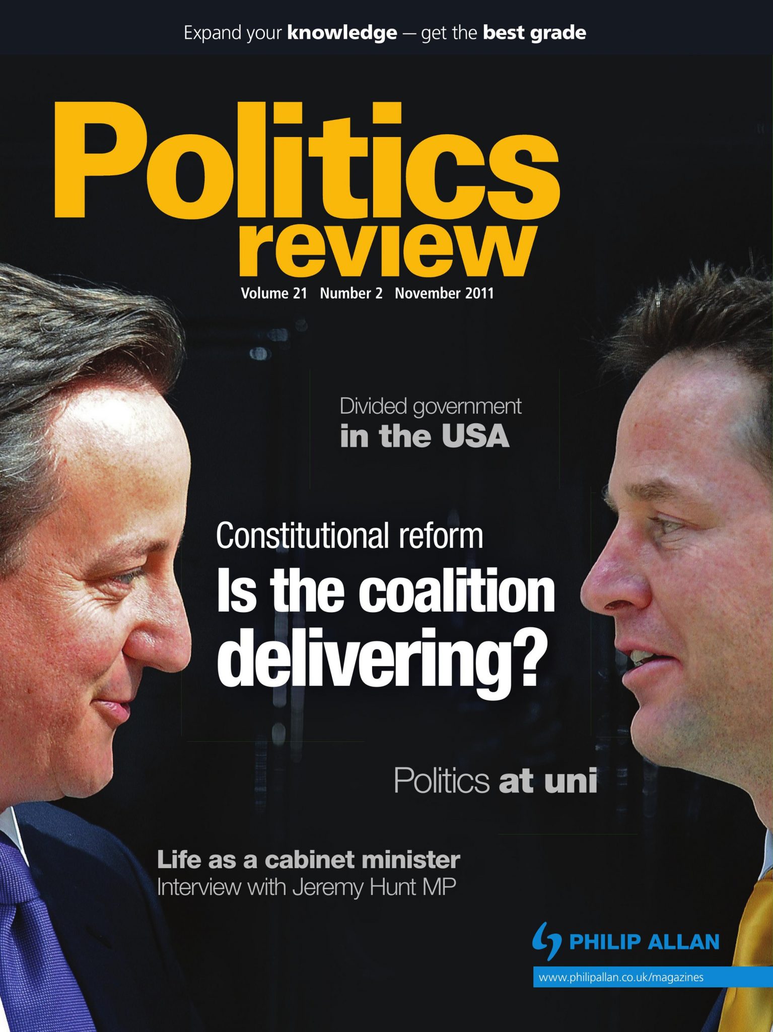 Politics Review 2011-11-01 - Hodder Education Magazines