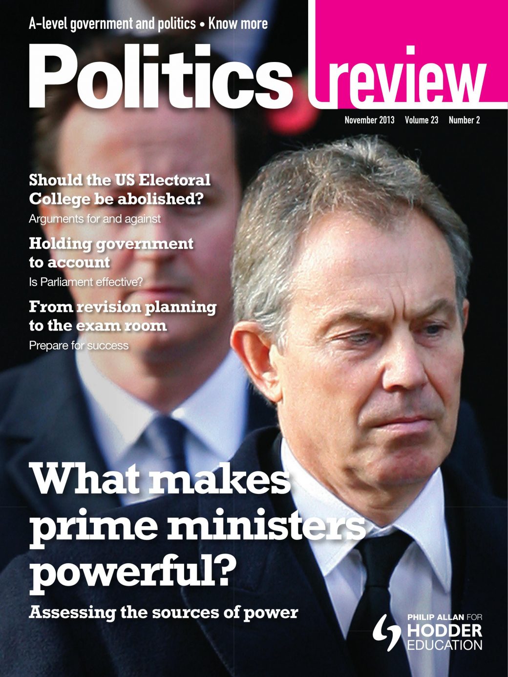 Politics Review 2013-11-01 - Hodder Education Magazines