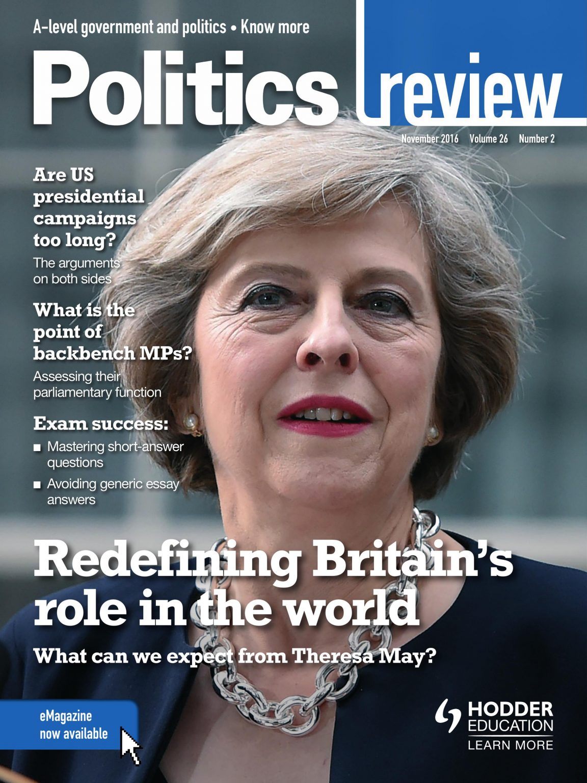 Politics Review 2016-11-01 - Hodder Education Magazines