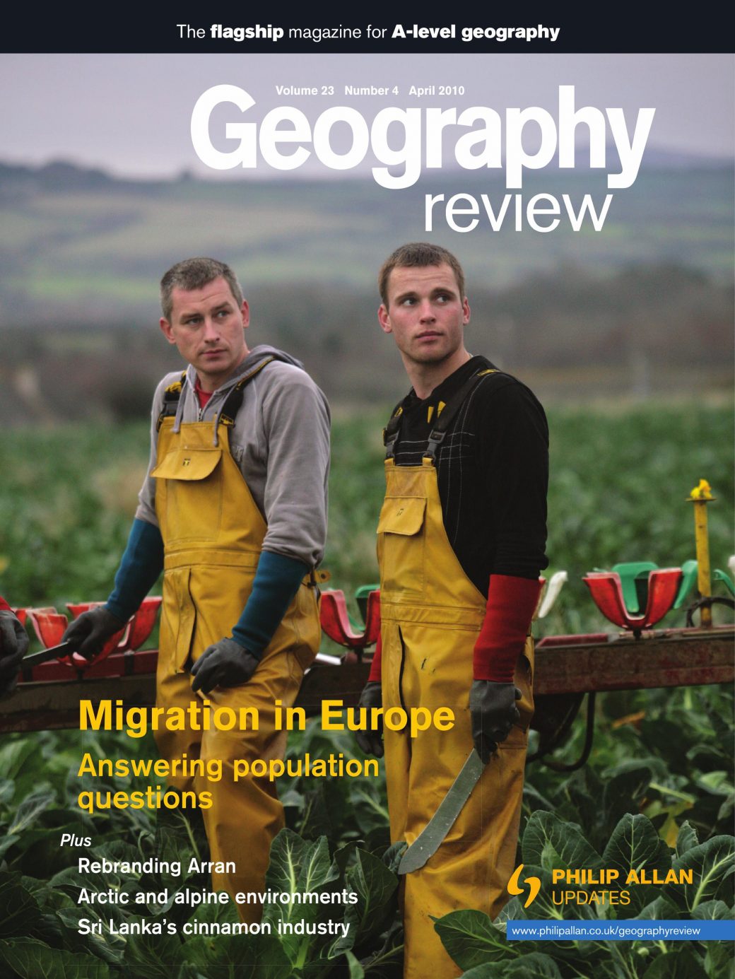 Geography Review 2010-04-01 - Hodder Education Magazines