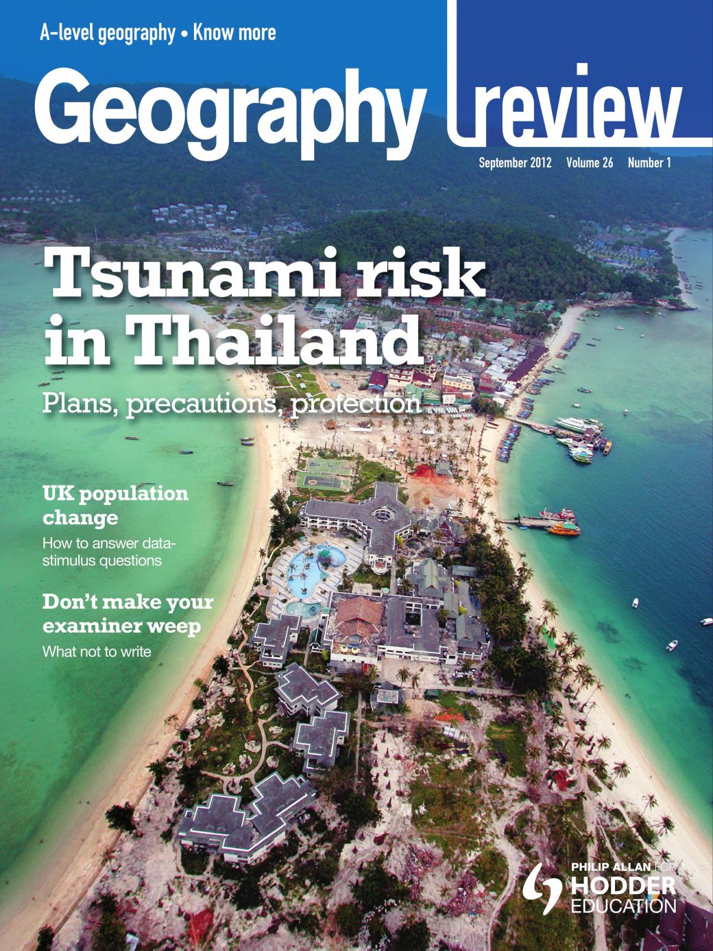 Geography Review 2012-09-01 - Hodder Education Magazines
