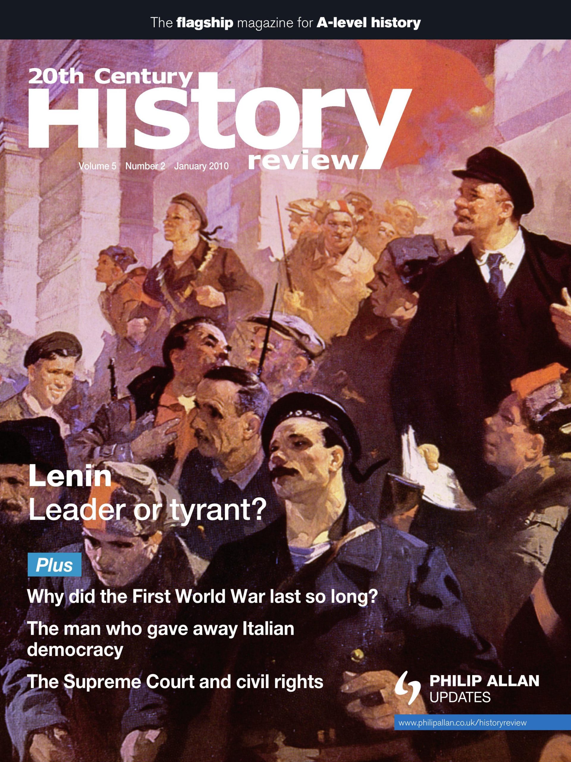 Modern History Review 2010-01-01 - Hodder Education Magazines