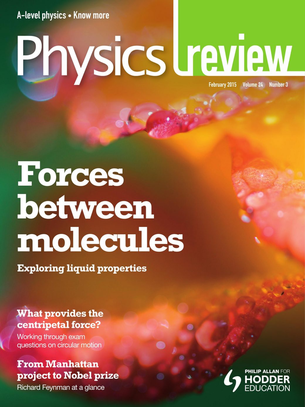 Physics Review 2015-02-01 - Hodder Education Magazines