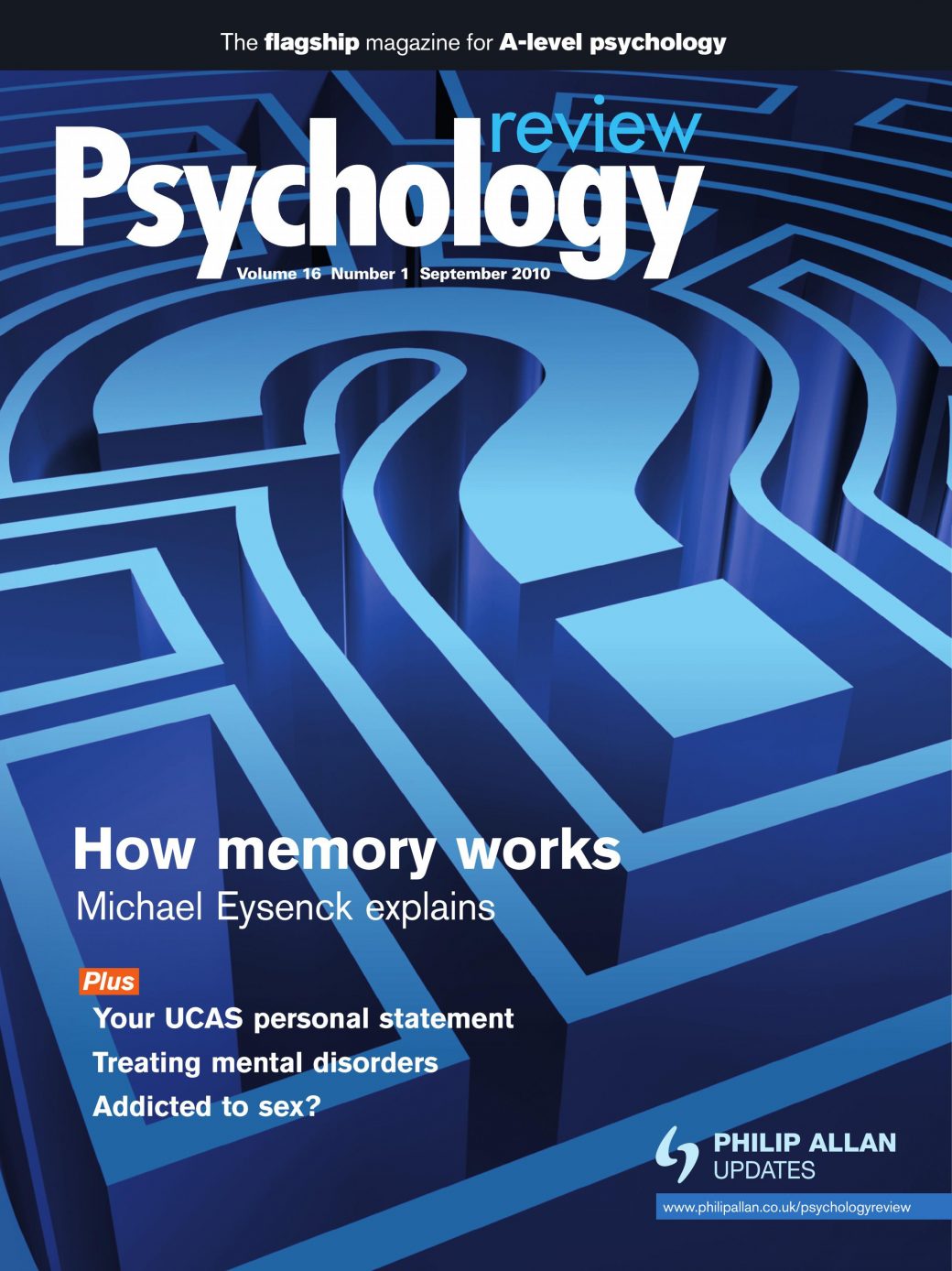 Psychology Review 2010-09-01 - Hodder Education Magazines