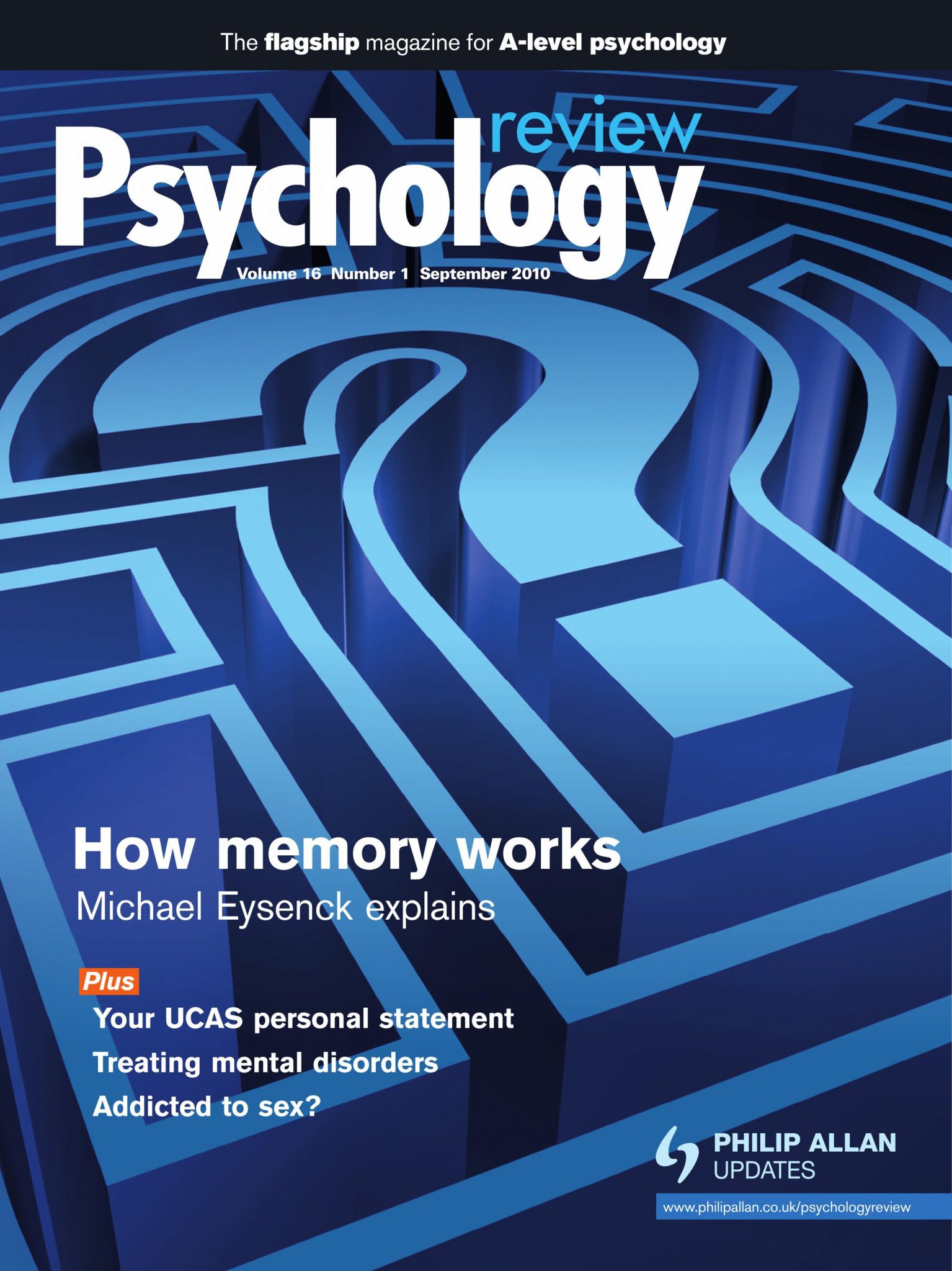 Psychology Review 2010-09-01 - Hodder Education Magazines