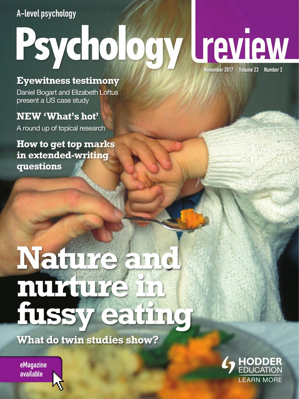 Psychology Review 2017-11-01 - Hodder Education Magazines