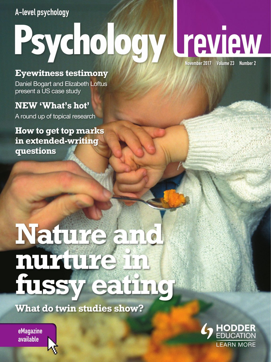 Psychology Review 2017-11-01 - Hodder Education Magazines