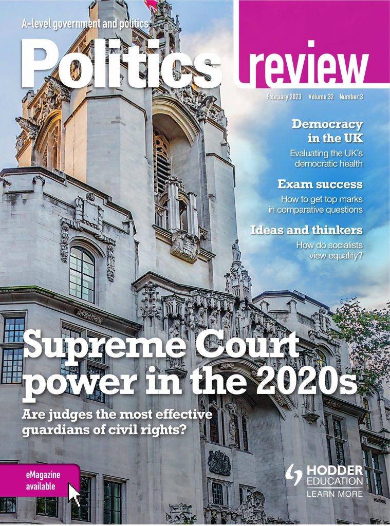 Politics Review 2023-02-01 - Hodder Education Magazines