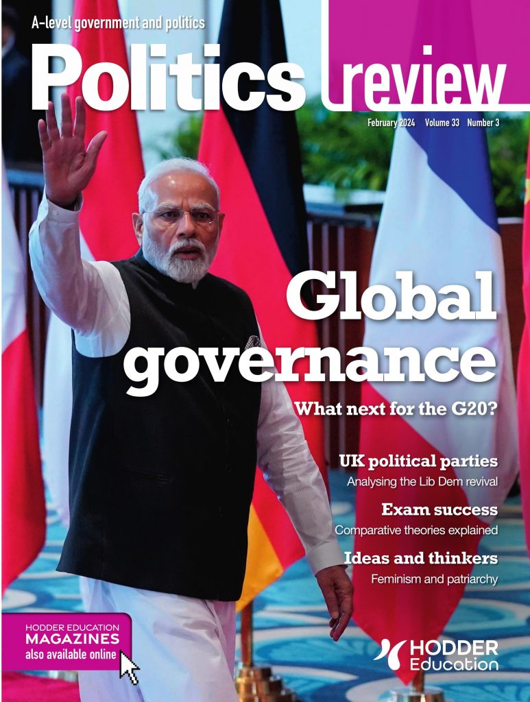 Politics Review 2024-02-01 - Hodder Education Magazines