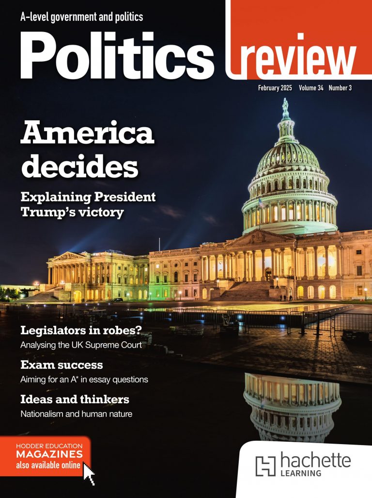 Politics Review - Hodder Education Magazines