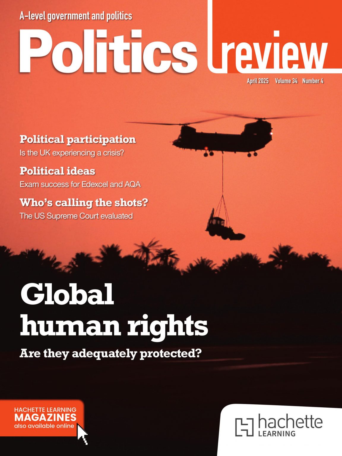 About Politics Review magazine - Hodder Education Magazines
