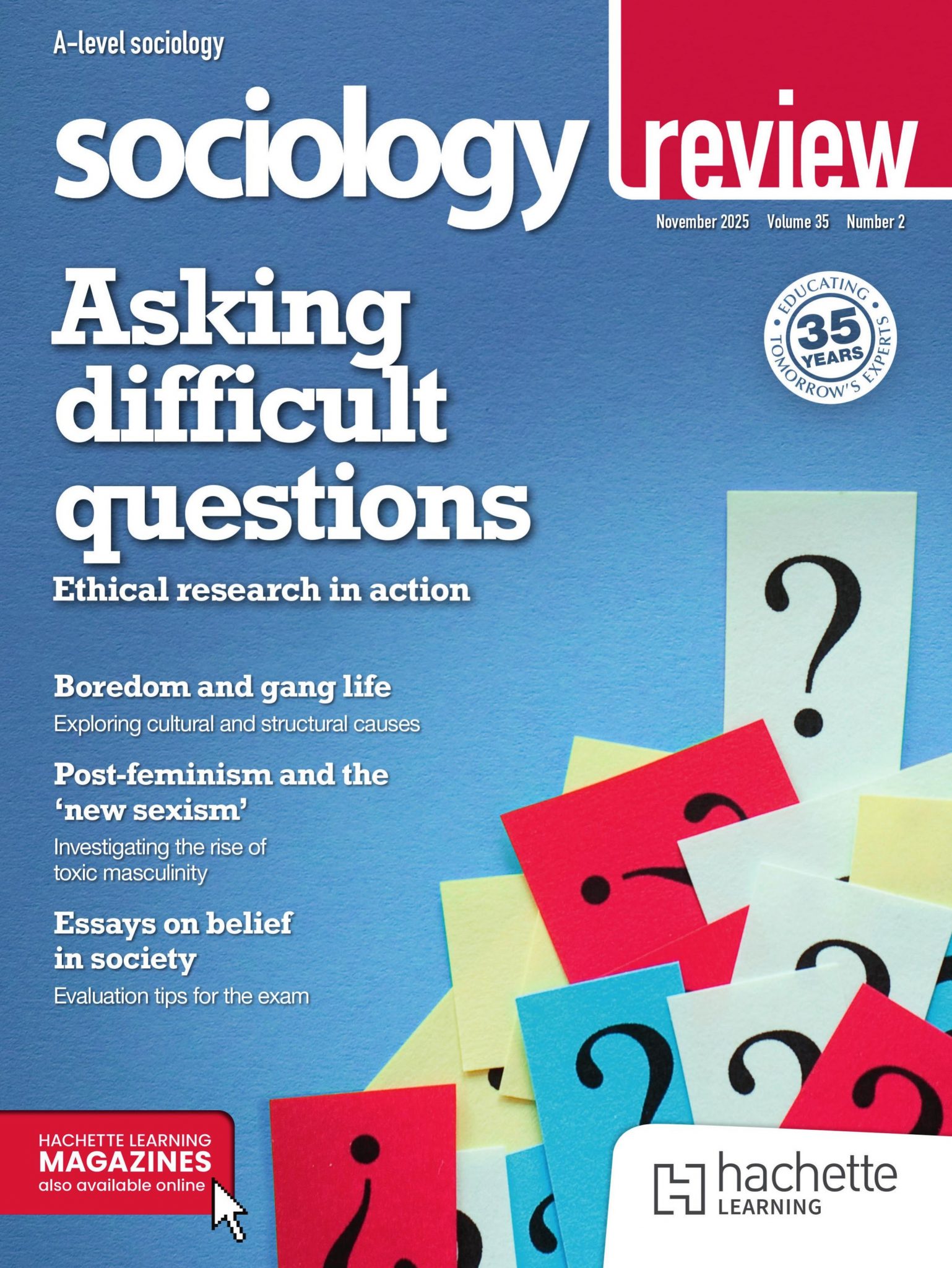 Sociology Review 2025-11-01 - Hodder Education Magazines